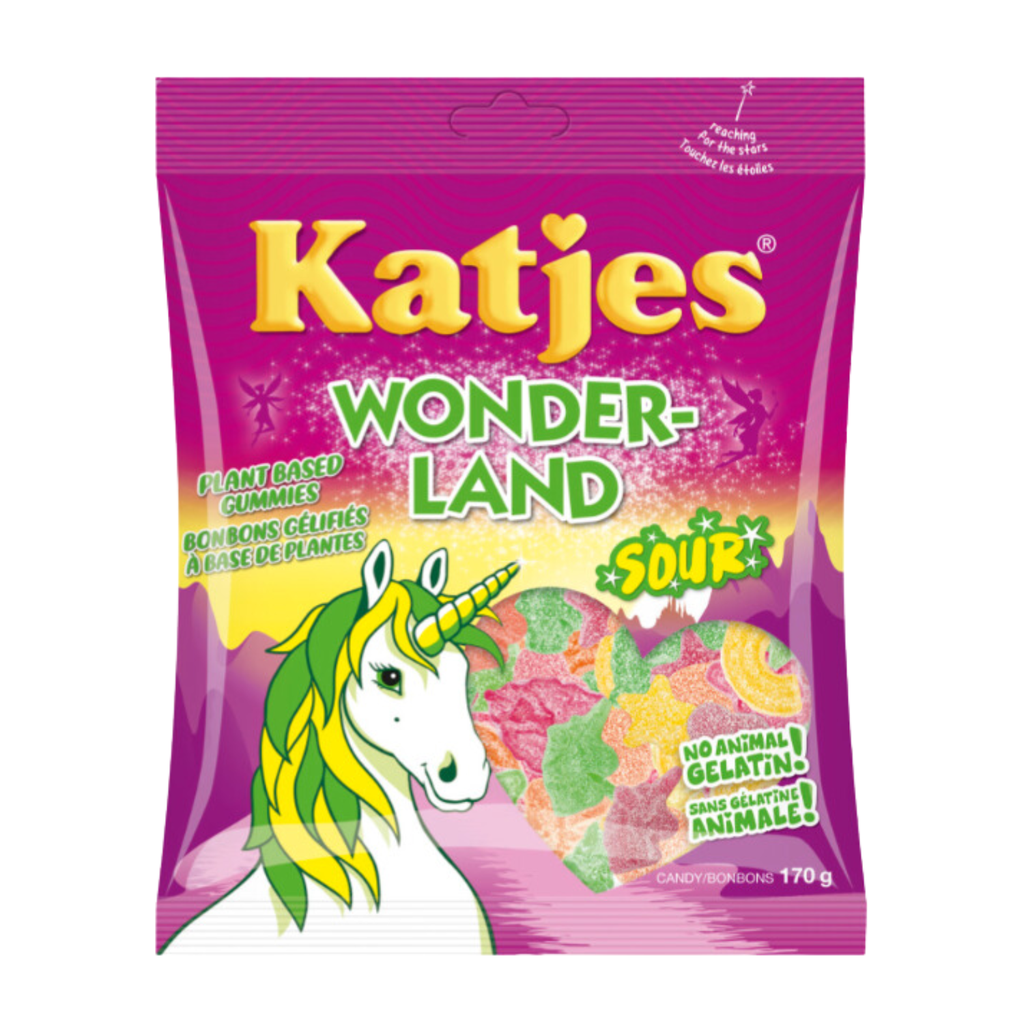 KATJES PLANT BASED GUMMIES SOUR 170G | Murray Wholesale